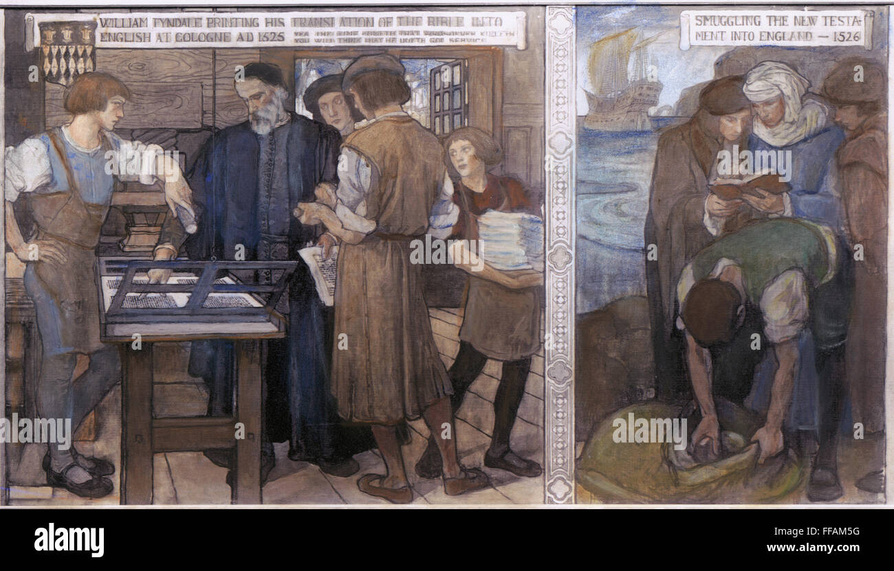 William tyndale martyr hi-res stock photography and images - Alamy