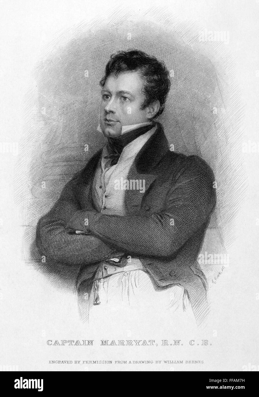 FREDERICK MARRYAT /n(1792-1848). English naval commander and writer ...