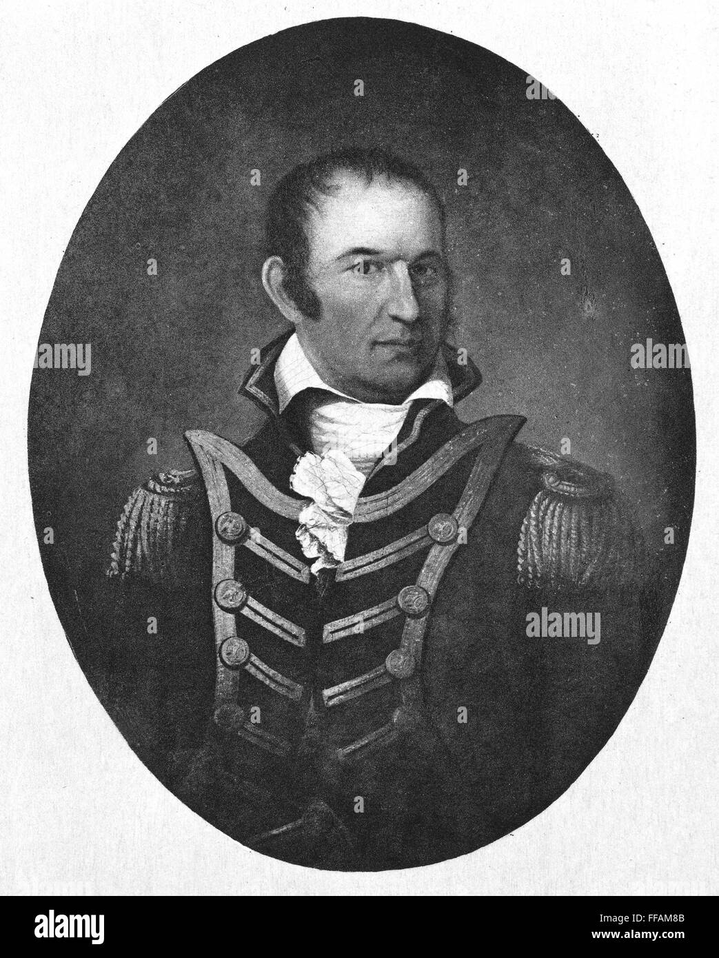 EDWARD PREBLE (1761-1807). /nAmerican naval officer. Lithograph after ...