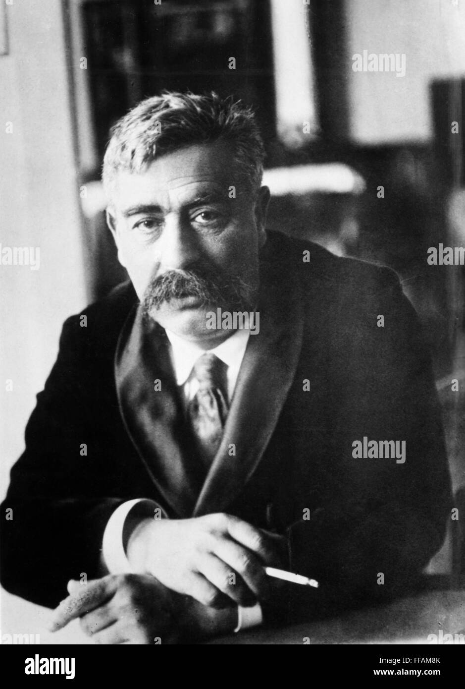 ISAAC LOEB PERETZ (1852-1915). /nPolish Jewish writer. Photographed in ...