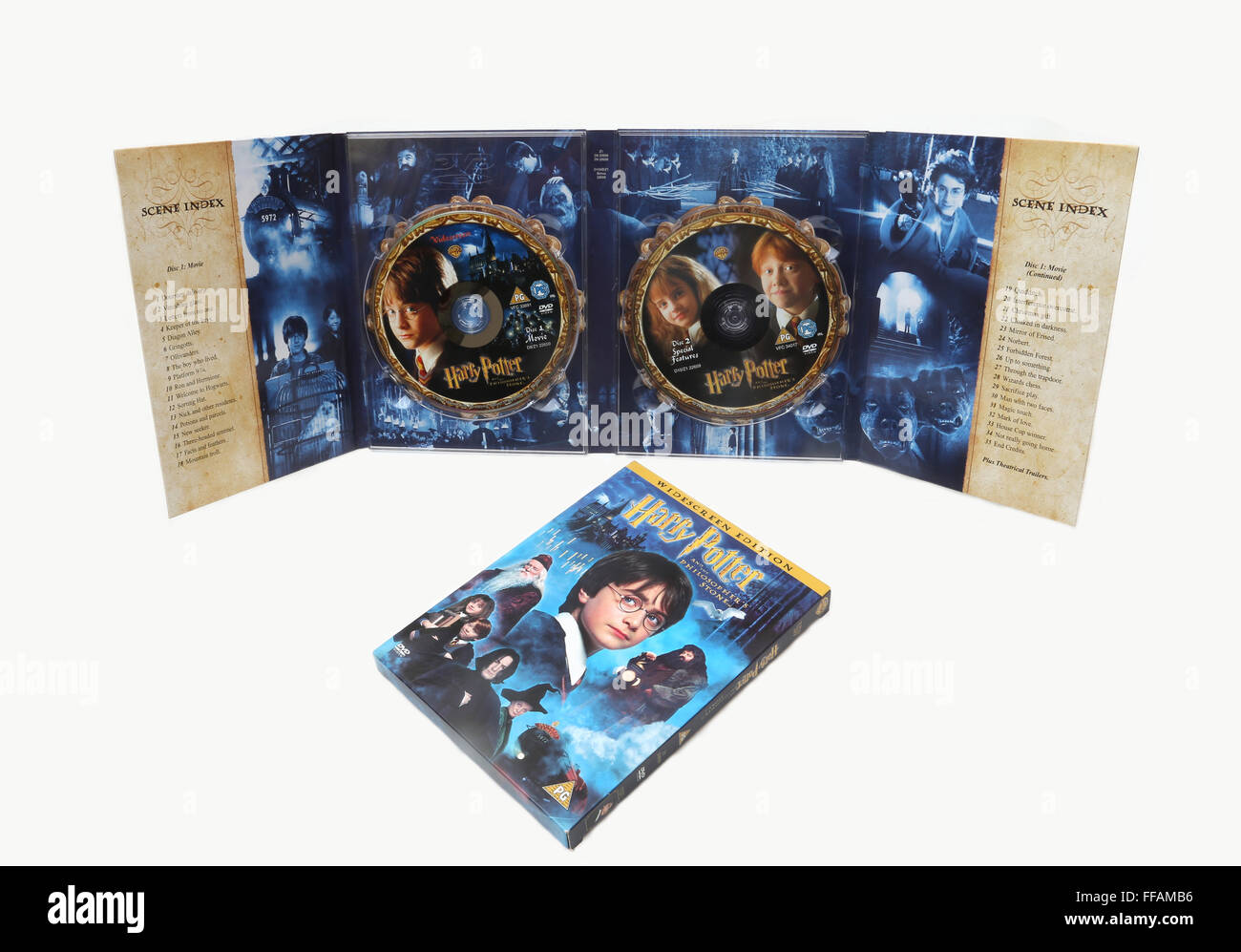 Harry Potter And The Philosopher's Stone DVD 2 Disc Special Edition ...