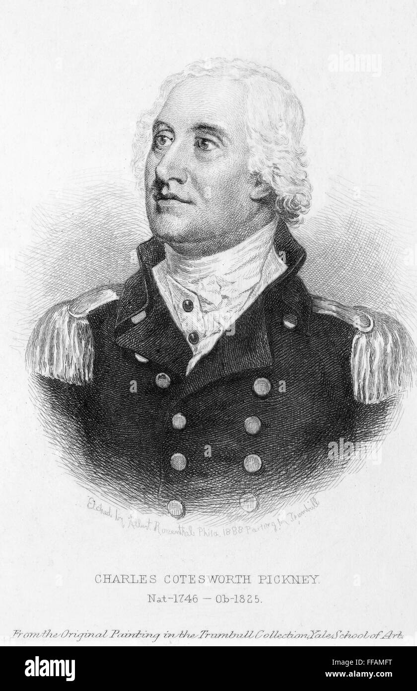 CHARLES C. PINCKNEY /n(1746-1825). American Revolutionary soldier and ...