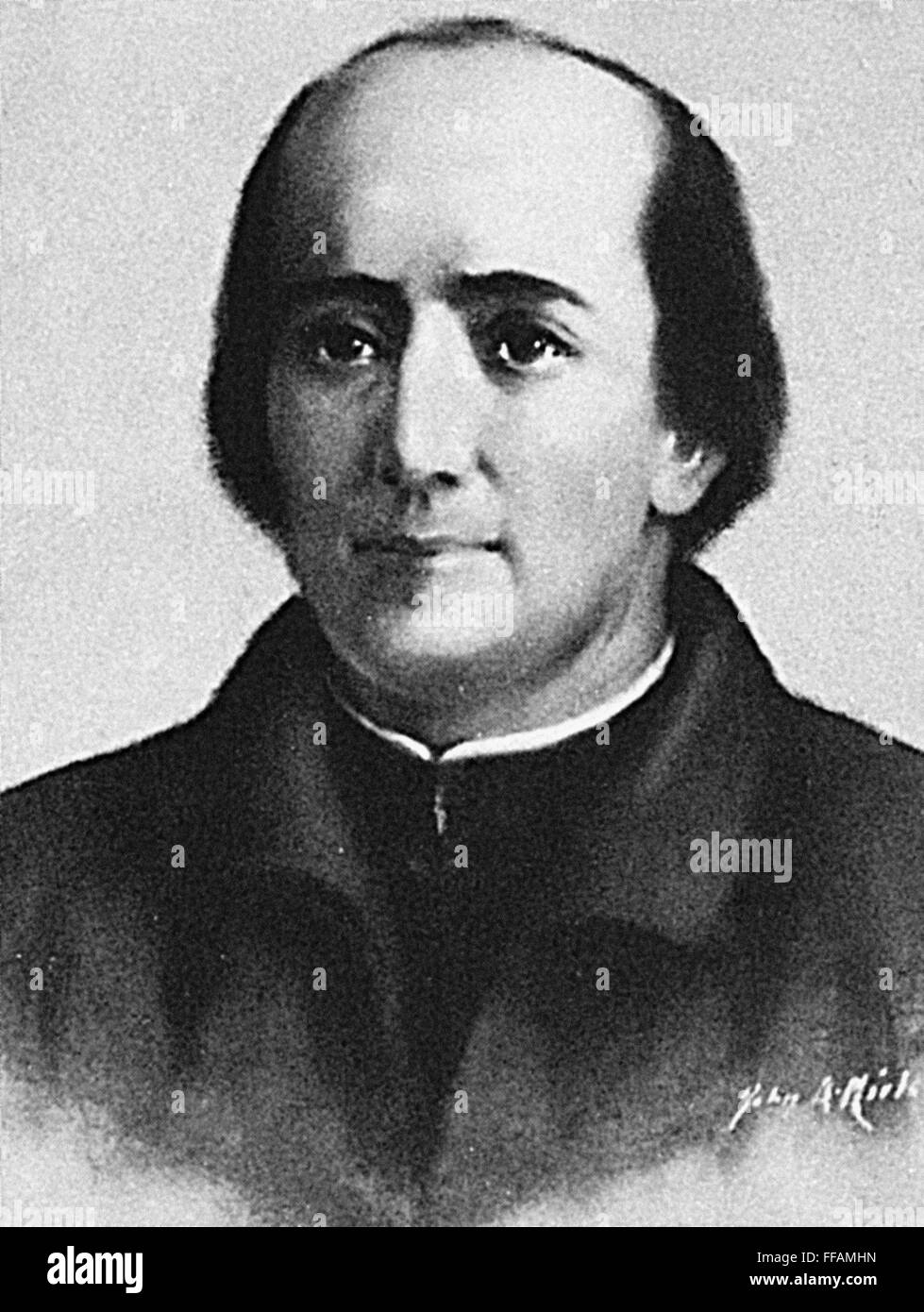 FATHER JACQUES MARQUETTE /n(1637-1675). French Jesuit missionary and ...