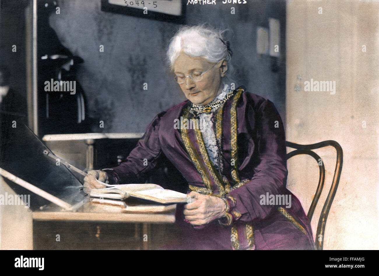 MARY JONES (1837-1930). /nNΘe Harris. Known as 'Mother Jones'. American ...