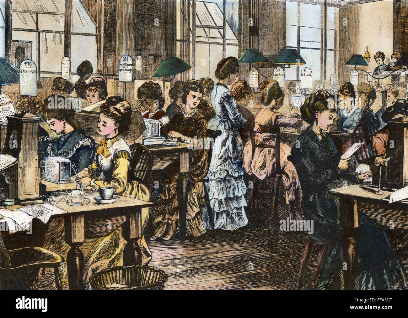 Telegraph system hi-res stock photography and images - Alamy