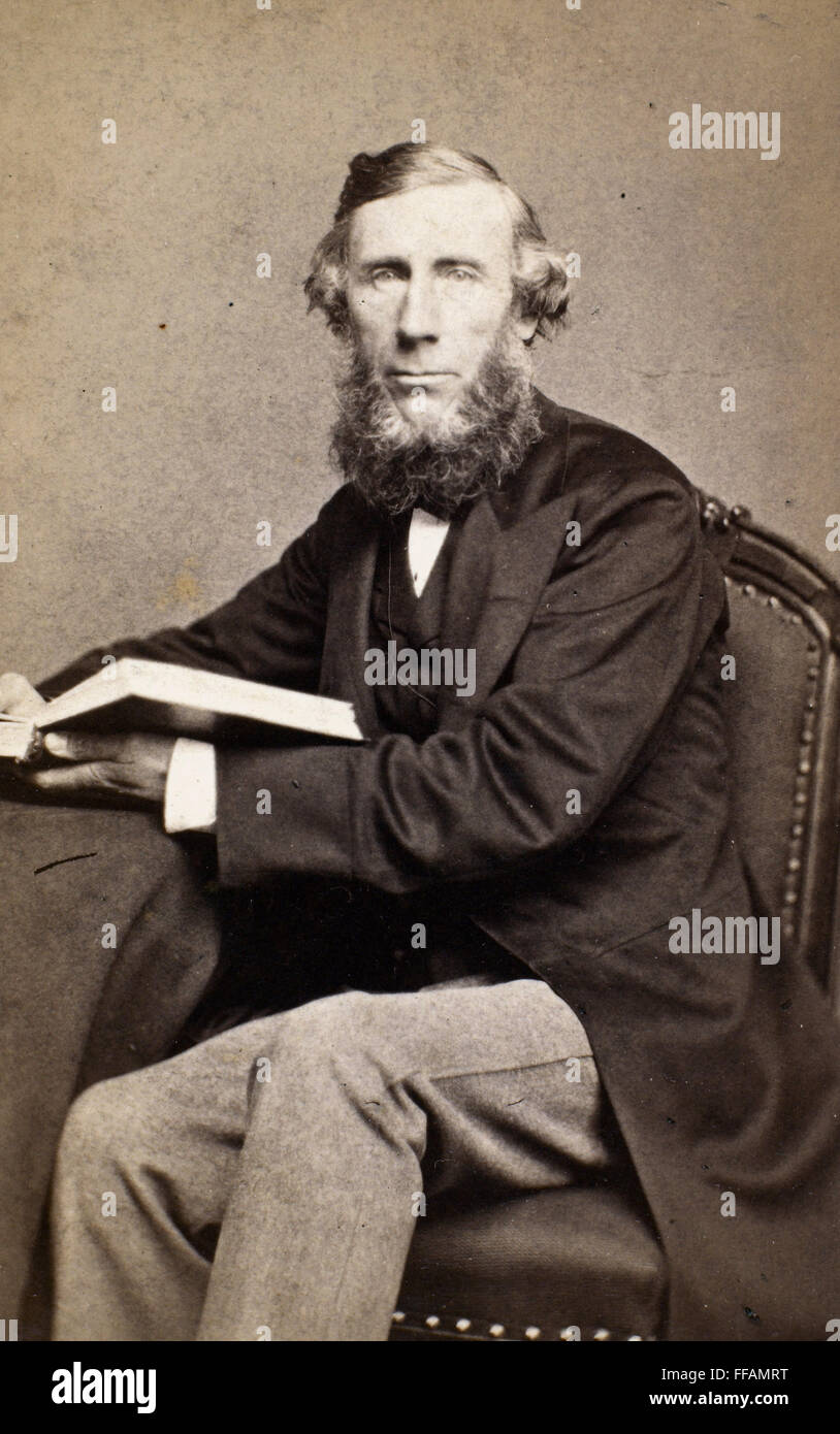 JOHN TYNDALL (1820-1893). /nBritish physicist. Photographed, c1870 ...