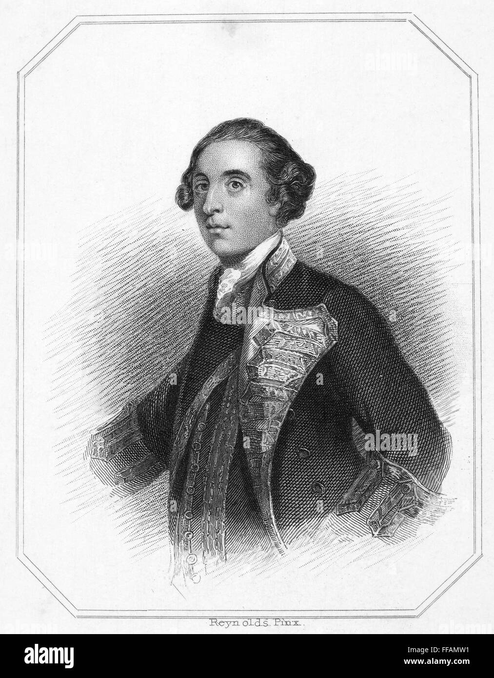 GEORGE BRYDGES RODNEY /n(1719-1792). 1st Baron Rodney. English admiral ...