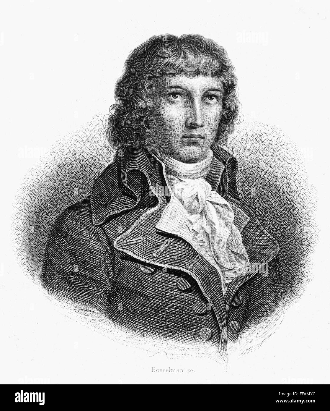 LOUIS DE SAINT-JUST /n(1767-1794). Louis Antoine LΘon de Saint-Just ...