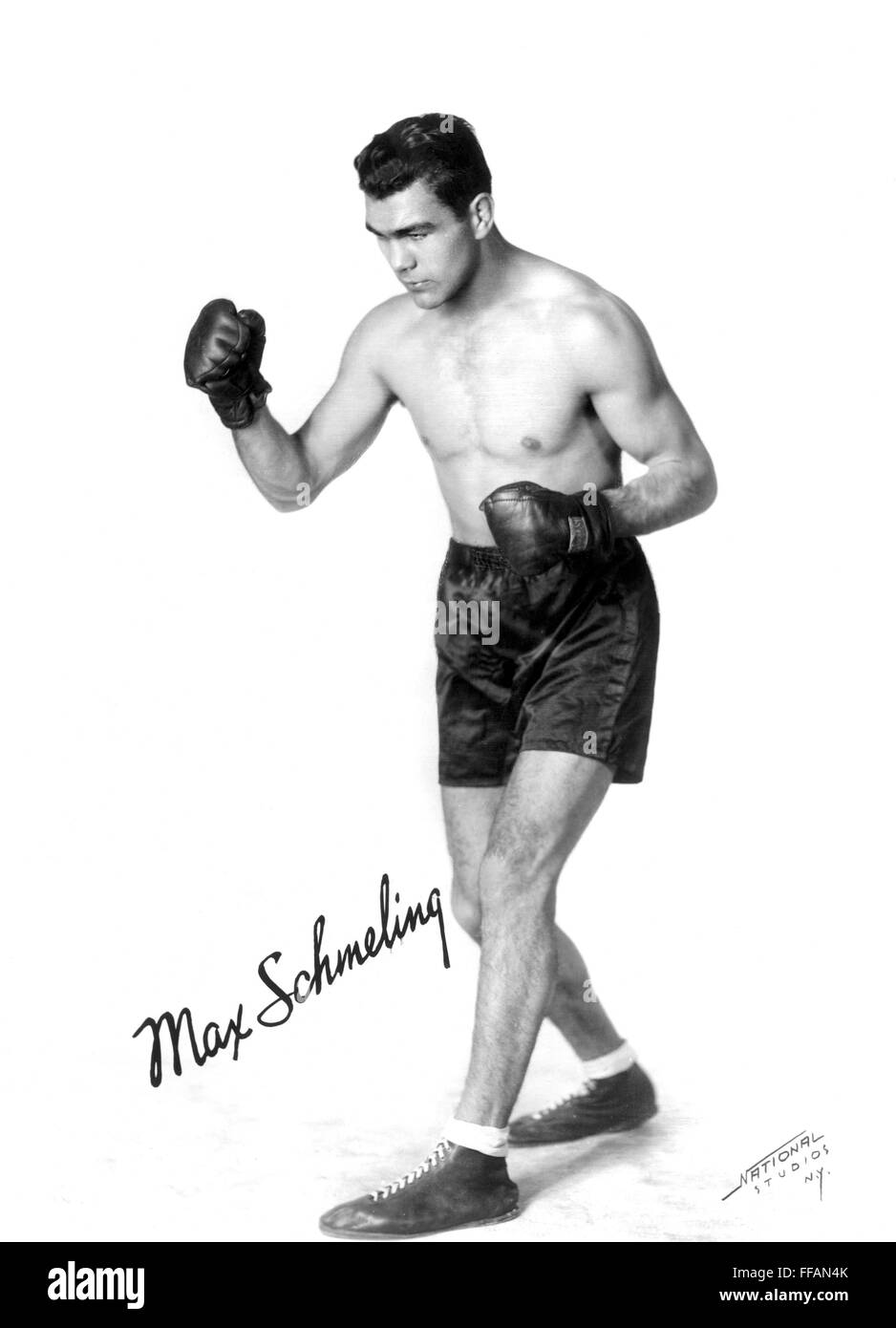 MAX SCHMELING (1905-2005). /nGerman heavyweight boxer. When world ...