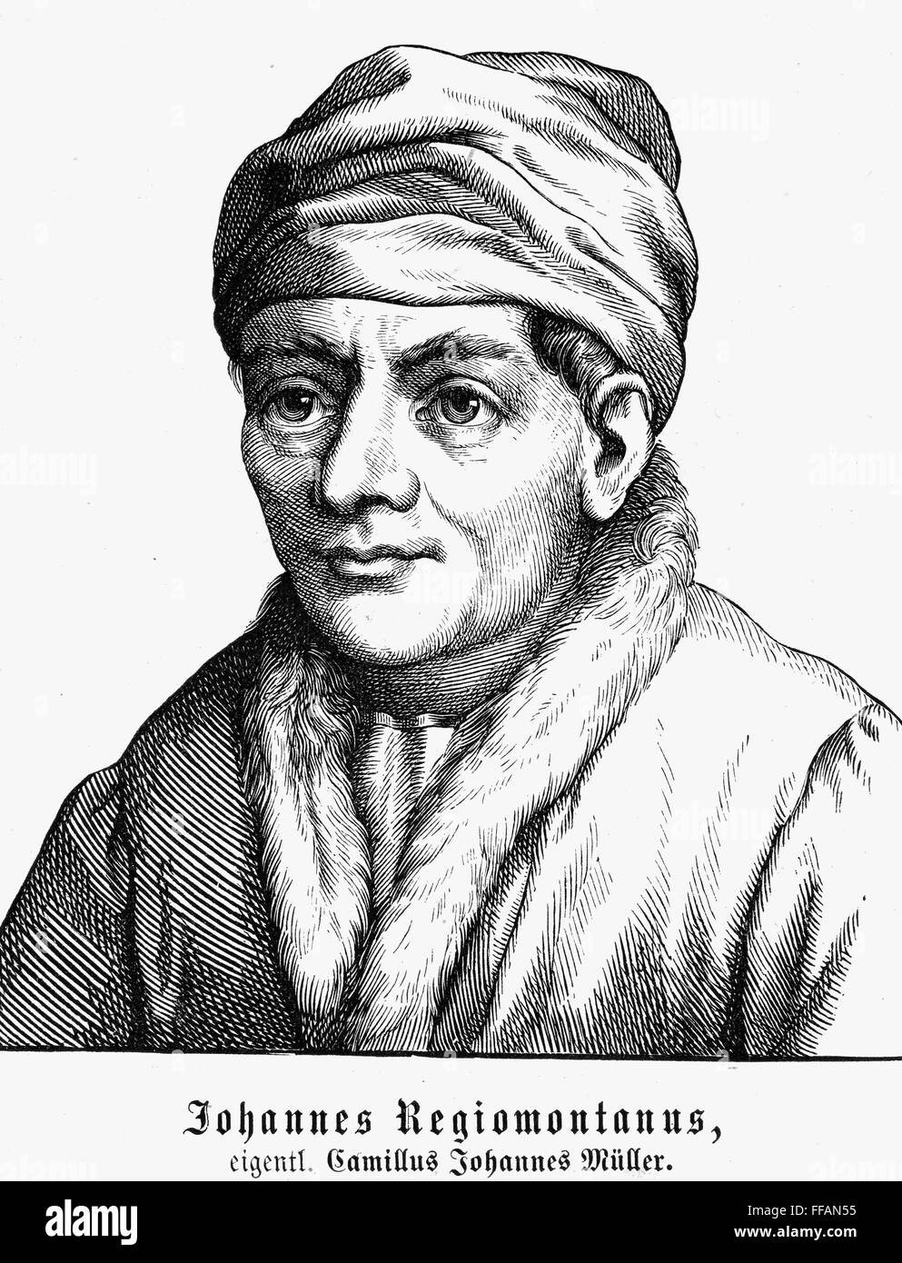 JOHAN M LLER REGIOMONTANUS /n(1436-1476). German mathematician and ...