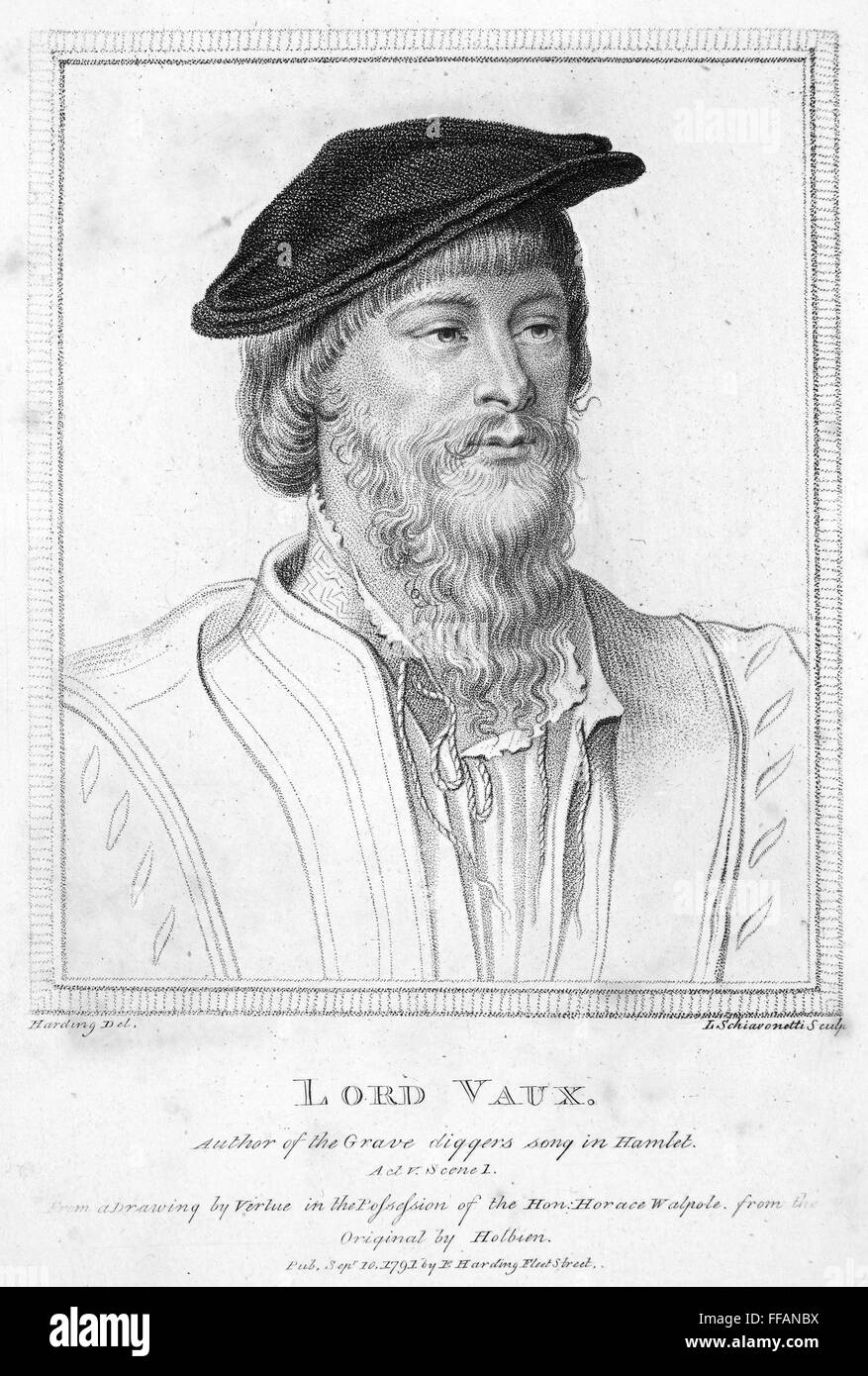 THOMAS VAUX (1510-1556). /n2nd Baron Vaux of Harrowden. English poet ...