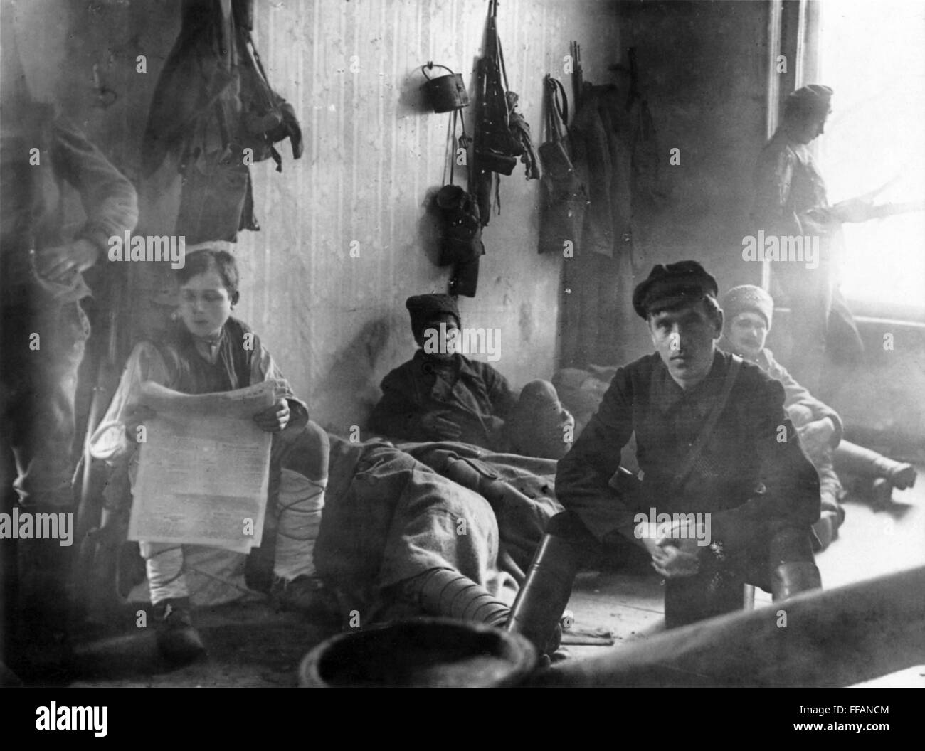 KRONSTADT MUTINY, 1921. /nSoviet troops photographed following their ...