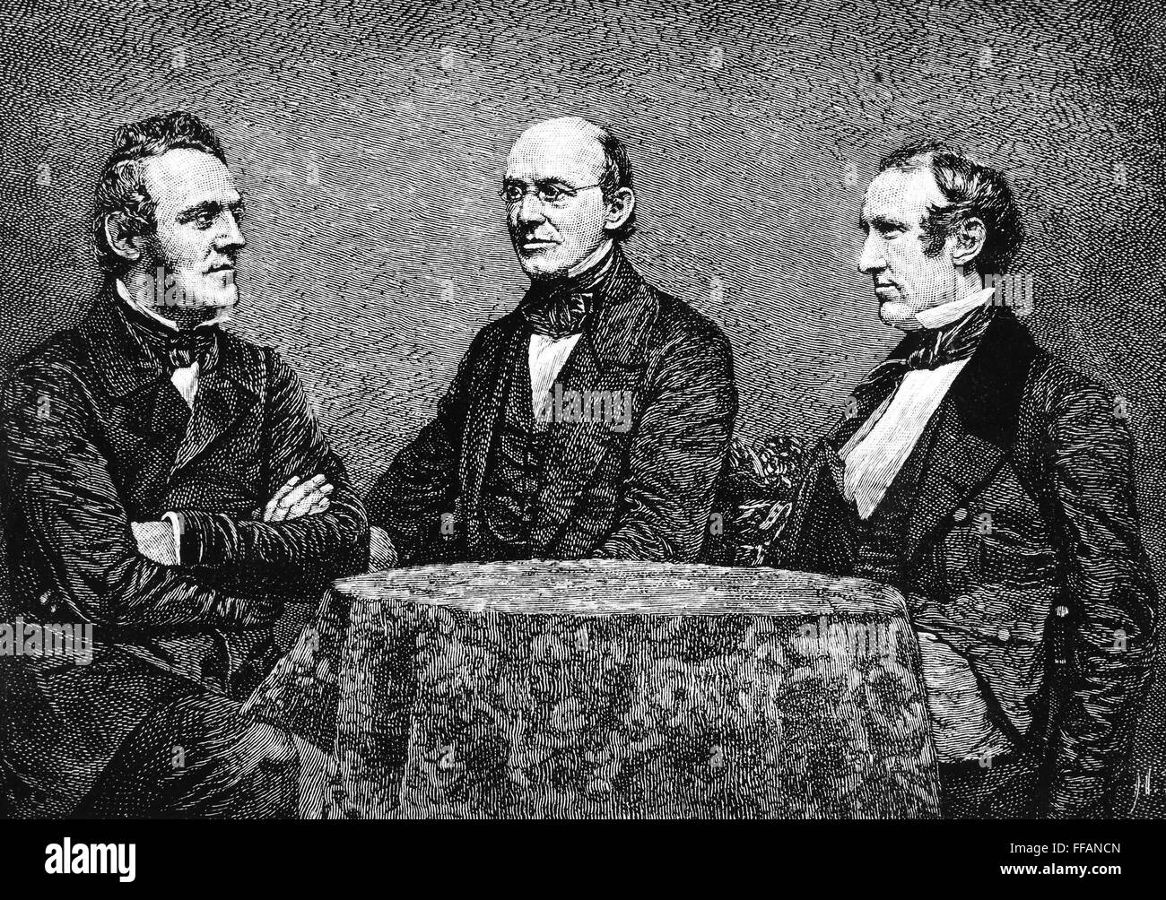 GEORGE THOMPSON (1804-1878). /nEnglish abolitionist and politican ...