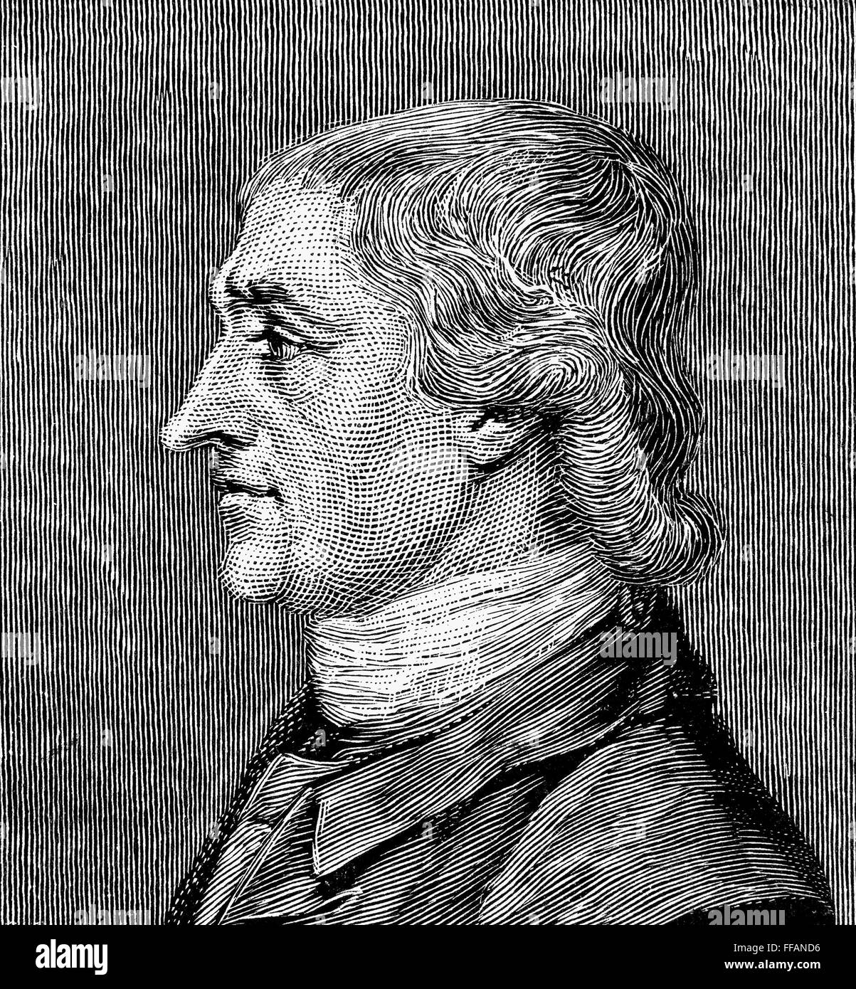 CHARLES THOMSON (1729-1824). /nAmerican Revolutionary patriot, merchant ...