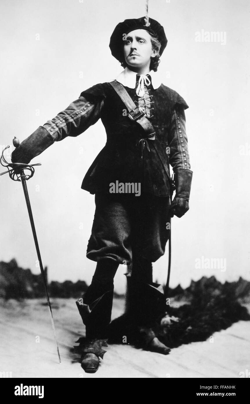 EDWARD HUGH SOTHERN /n(1859-1933). American actor. In the role of D ...