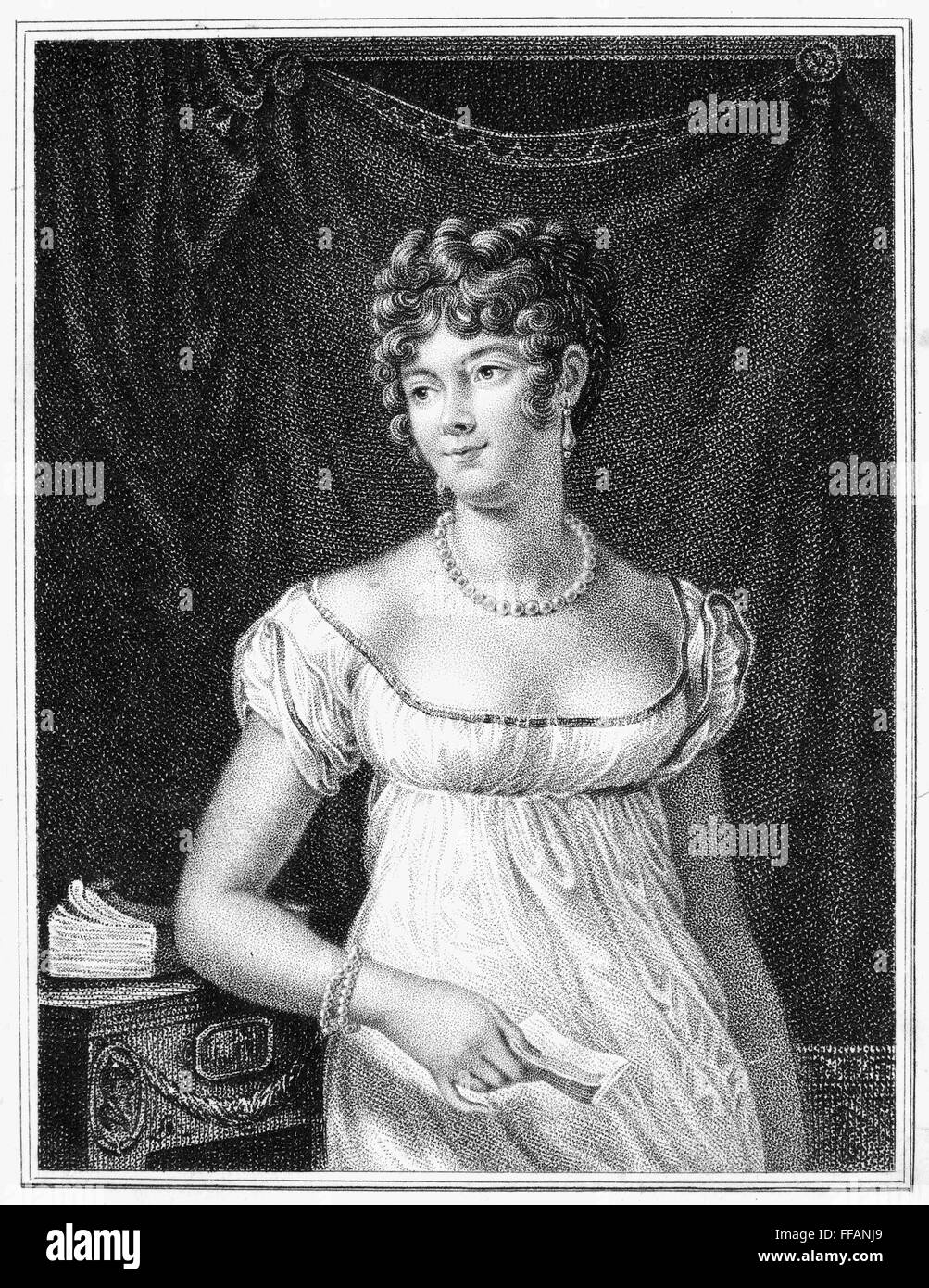 CATHERINE NOELE GRAND /n(1762-1834). Mistress and wife of French diplomat Charles Maurice de ...