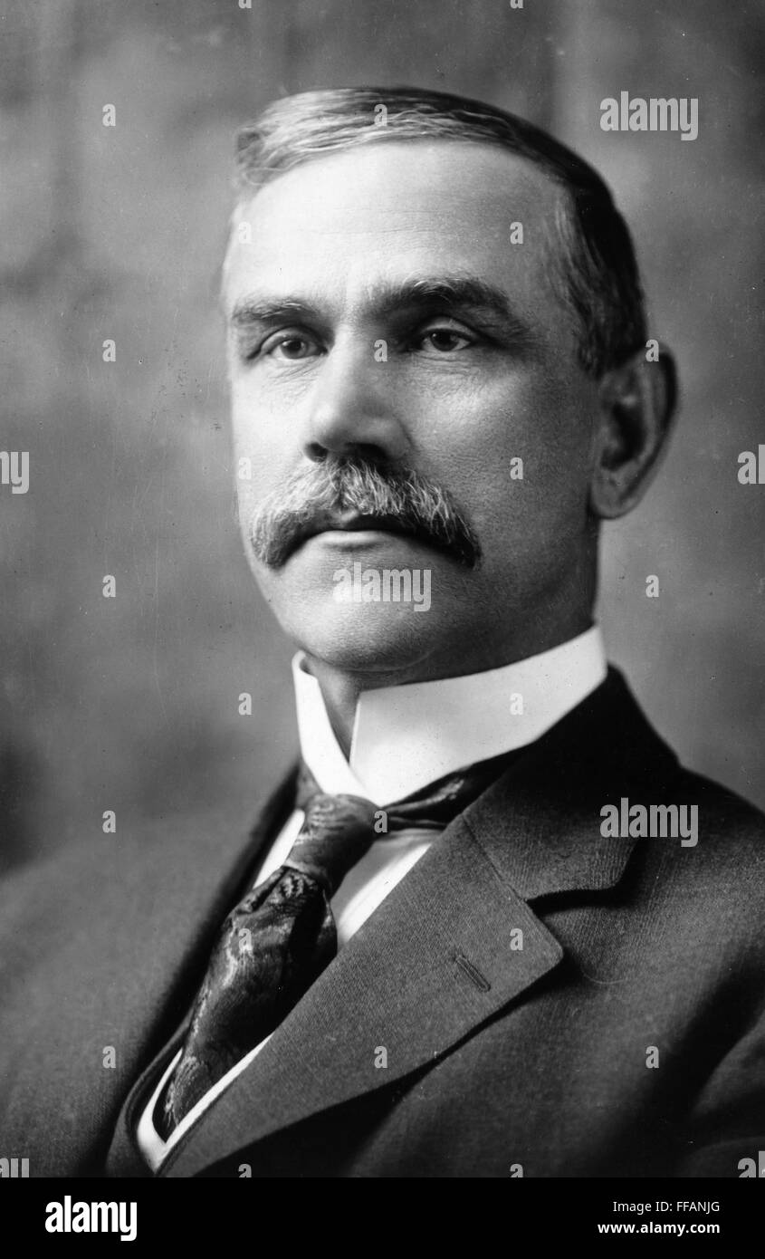 REED SMOOT (1862-1941). /nAmerican political and Mormon leader Stock ...