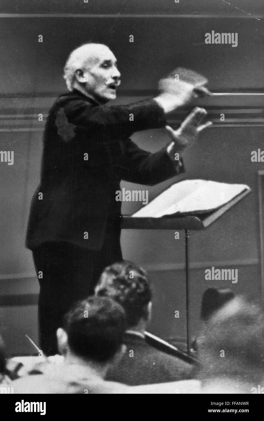 ARTURO TOSCANINI /n(1867-1957). Italian orchestral conductor ...