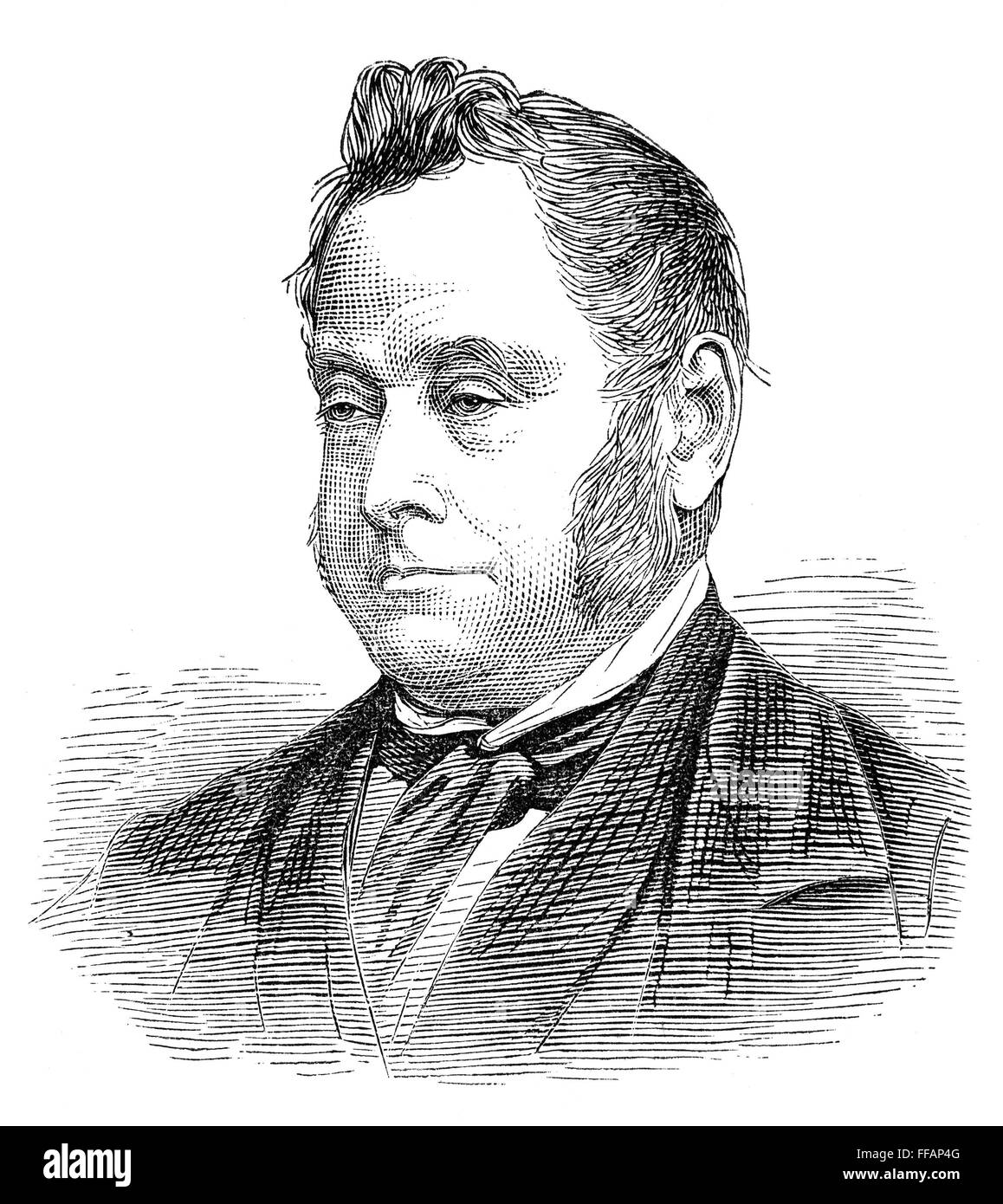 WILLIAM G. WARD (1812-1882). /nEnglish theologian. Line engraving ...