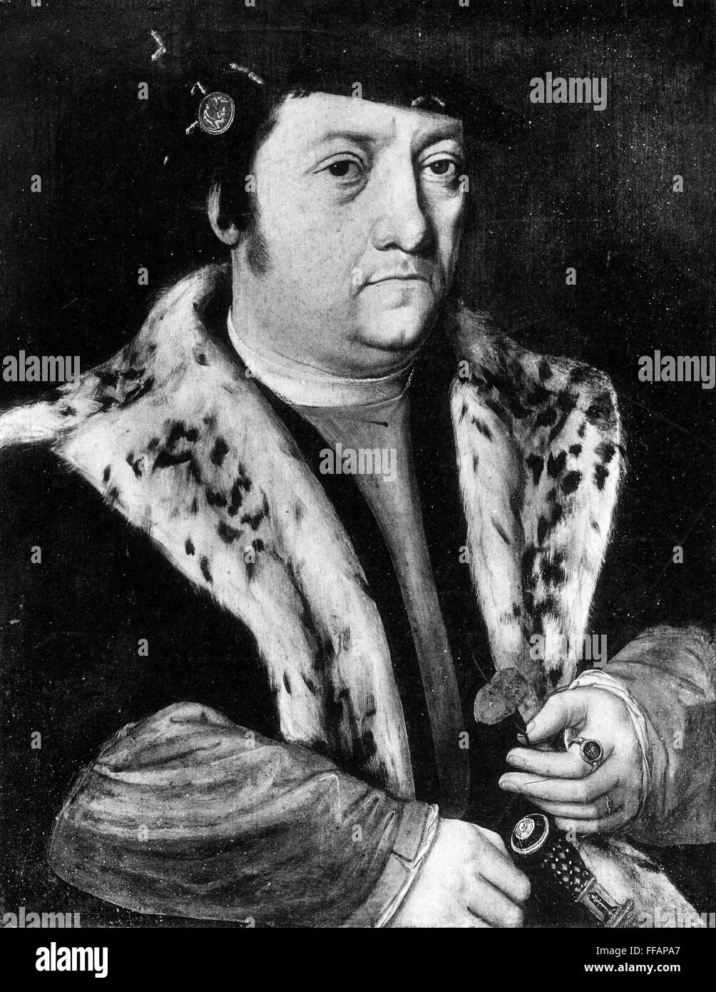 HULDREICH ZWINGLI /n(1484-1531). Swiss religious reformer. Painting ...