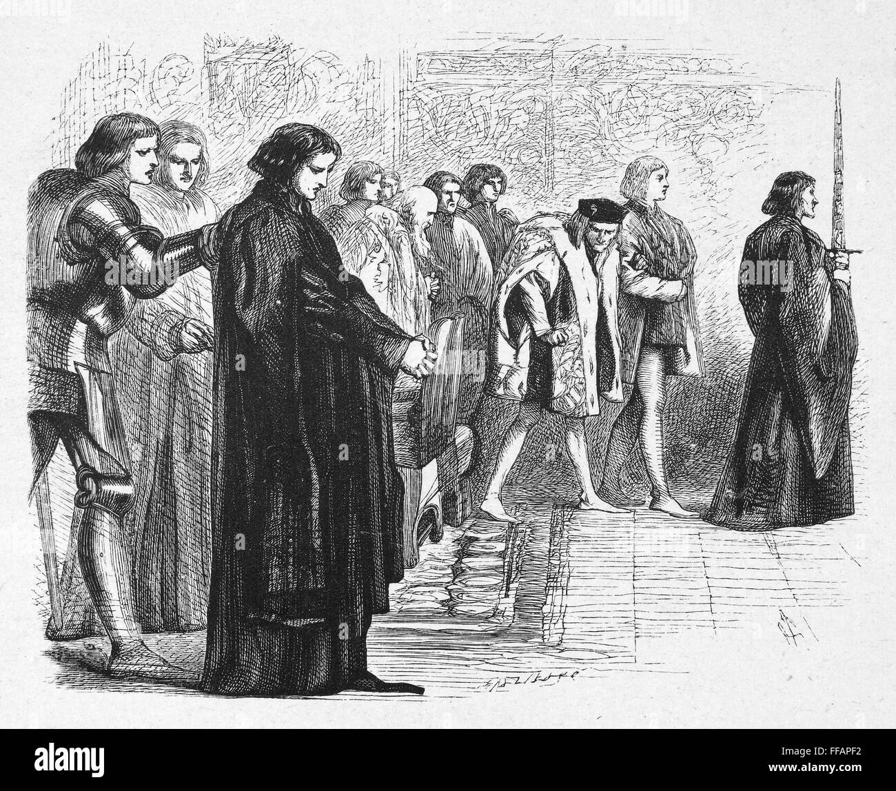 SHAKESPEARE: RICHARD III. /nAct 3, Scene 4 of William Shakespeare's ...