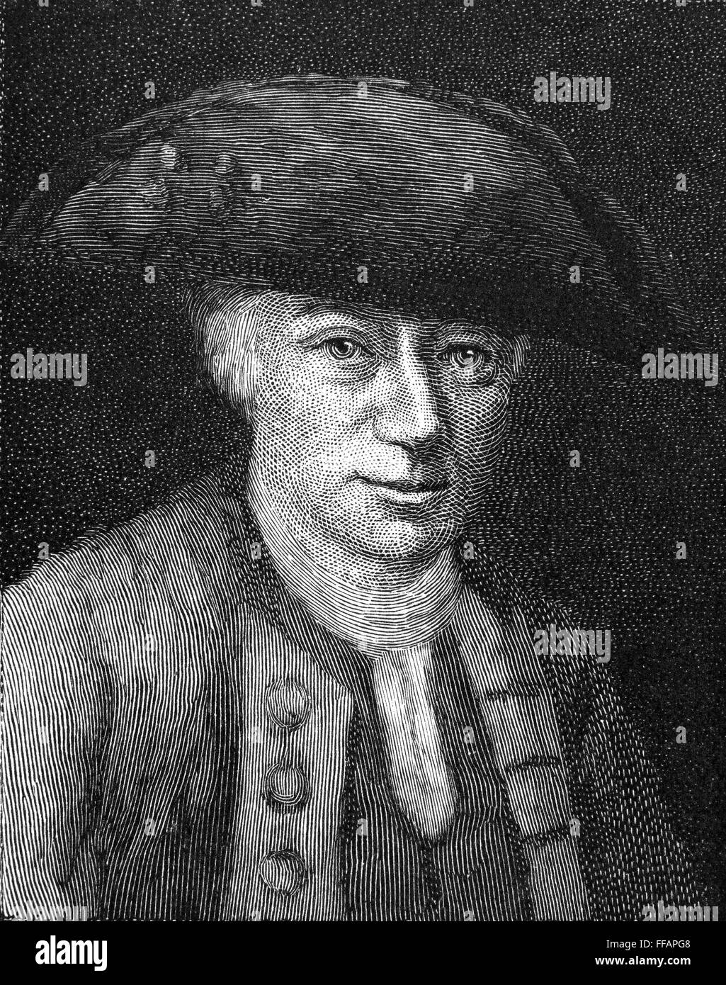 ABRAHAM WHIPPLE (1733-1819). /nAmerican naval officer. Wood engraving ...