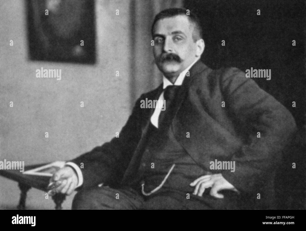 FRANK WEDEKIND (1864-1918). /nGerman writer and actor. Photographed in ...