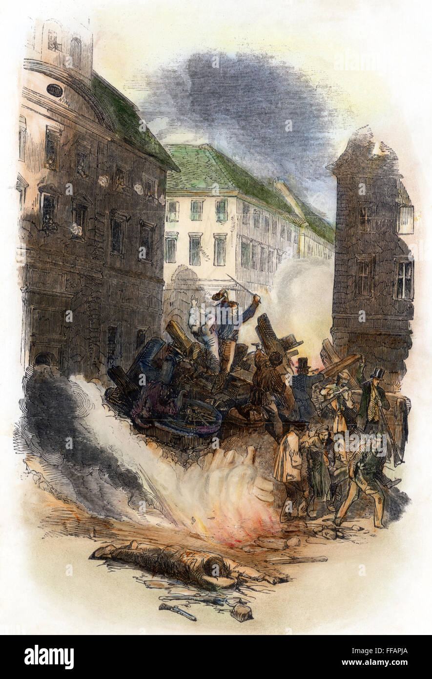 1848 revolution barricade High Resolution Stock Photography and Images ...