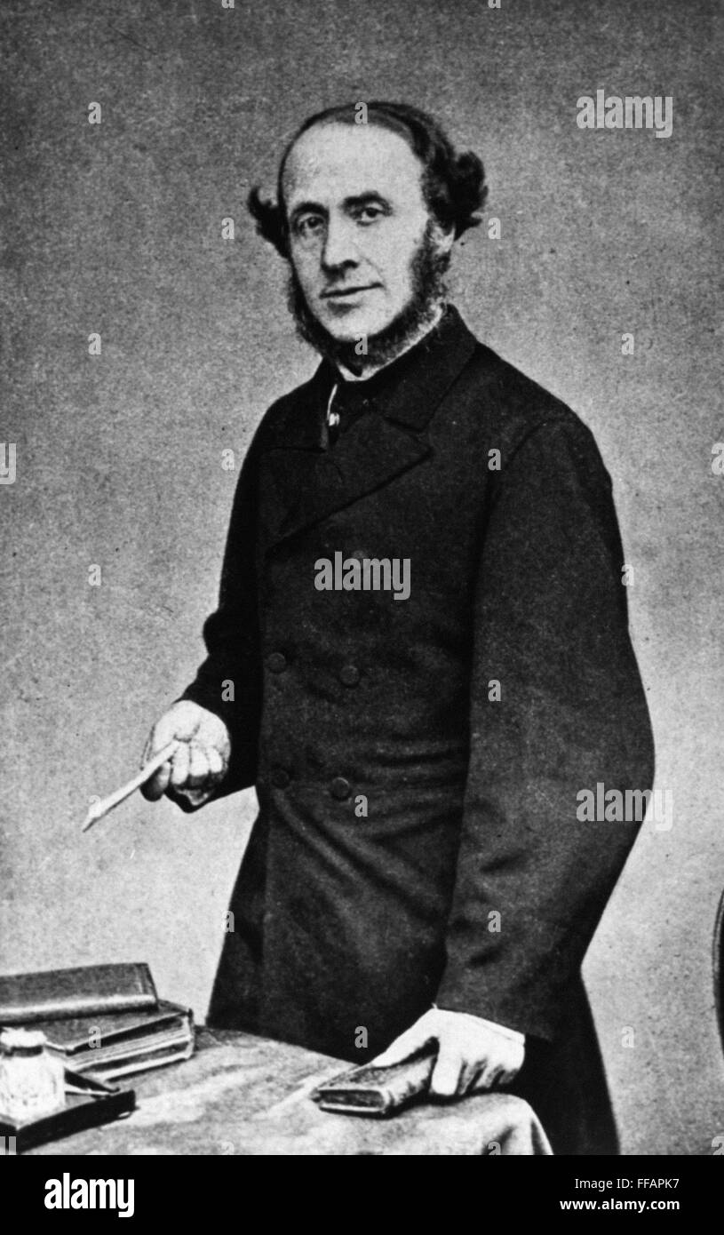 SIR GEORGE WILLIAMS /n(1821-1905). English merchant and founder of Y.M ...