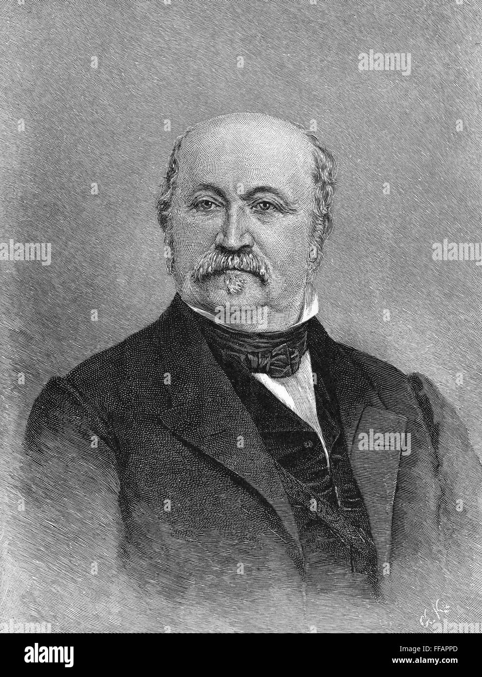 JOHN A. SUTTER (1803-1880). /nSwiss pioneer in California. Wood ...