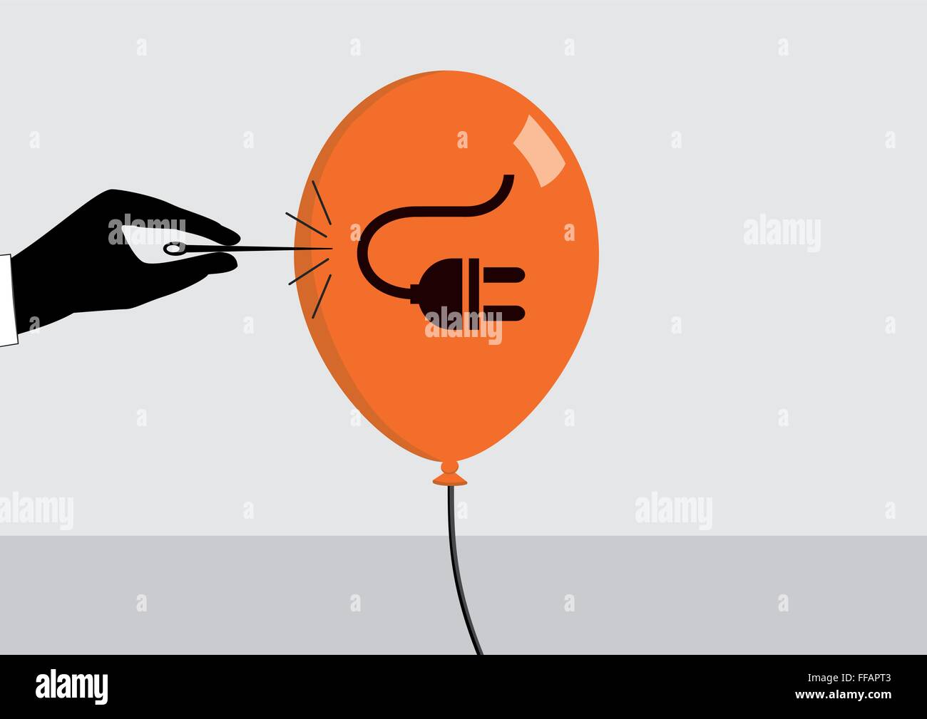 Rising oil prices illustration Stock Vector Images - Alamy