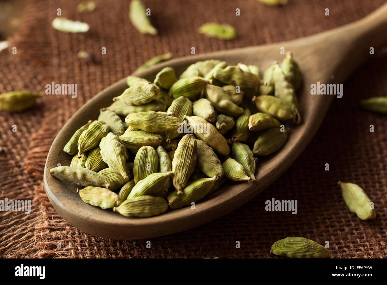 Raw Organic Cardamom Pods Ready to Use Stock Photo - Alamy