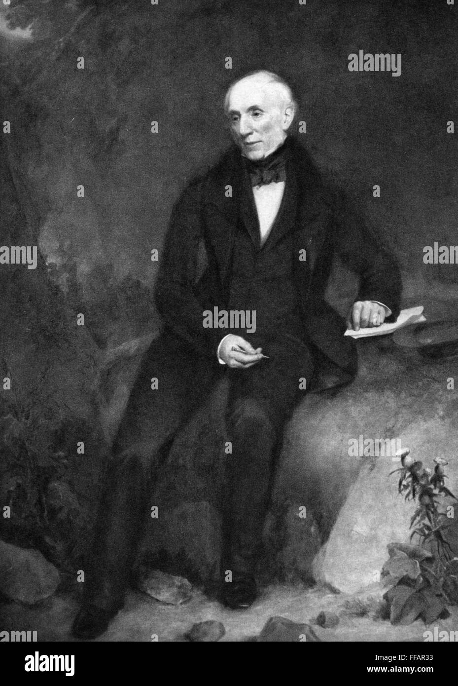 WILLIAM WORDSWORTH /n(1770-1850). English poet. Photogravure after a ...