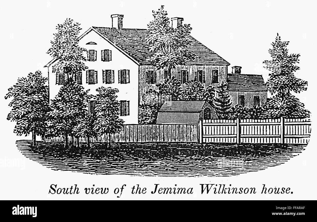 JEMIMA WILKINSON /n(1752-1819). American religious leader. Jemima ...