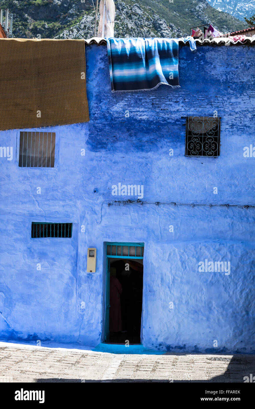 Blue medina chechaouen morocco hi-res stock photography and images - Alamy