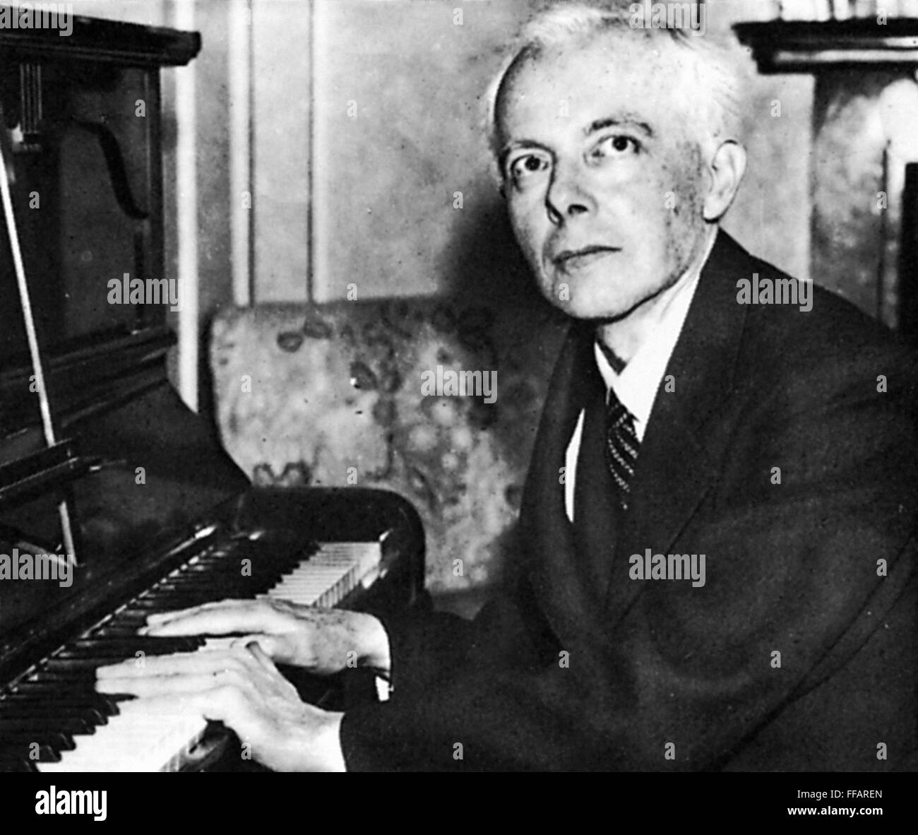 BELA BARTOK (1881-1945). /nHungarian composer Stock Photo - Alamy