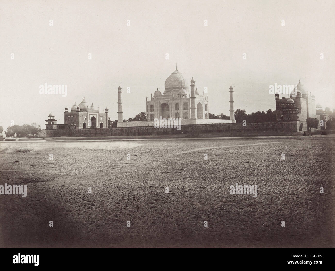 INDIA: TAJ MAHAL, c1890. /nThe Taj Mahal was built by Mughal Emperor ...