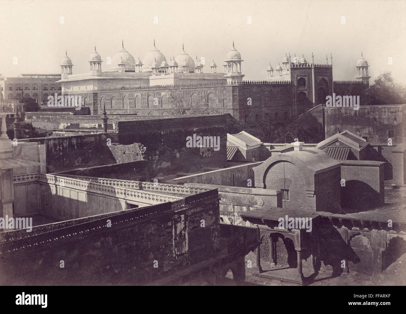 INDIA: PEARL MOSQUE. /nView of the Pearl Mosque. The Pearl Mosque is ...