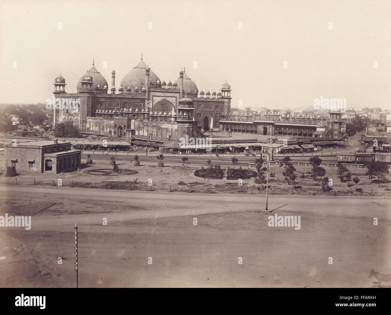 INDIA: PEARL MOSQUE. /nView of the Pearl Mosque. The Pearl Mosque is ...