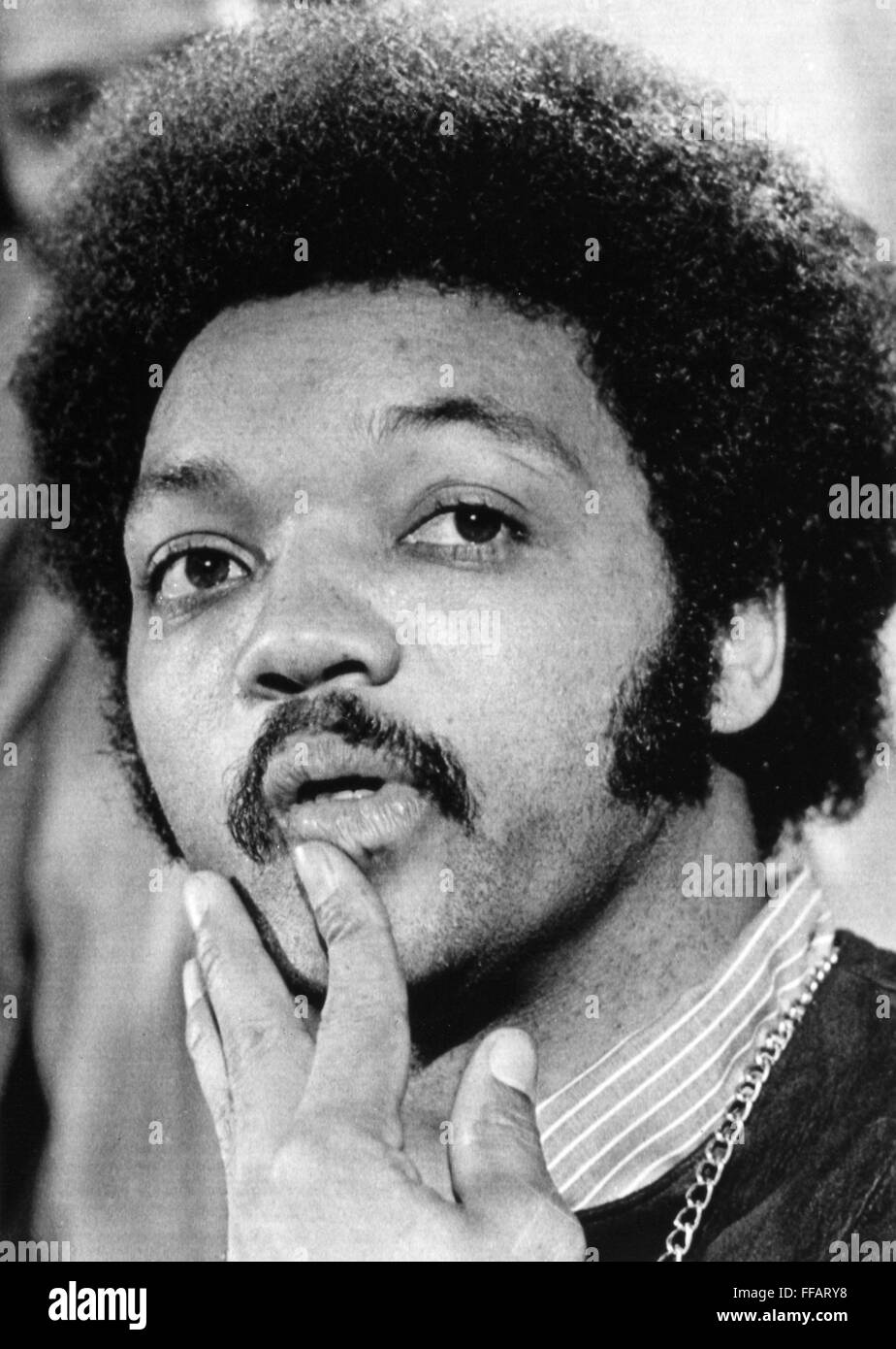 JESSE JACKSON (1941- ). /nAmerican civil rights leader. Photographed in ...