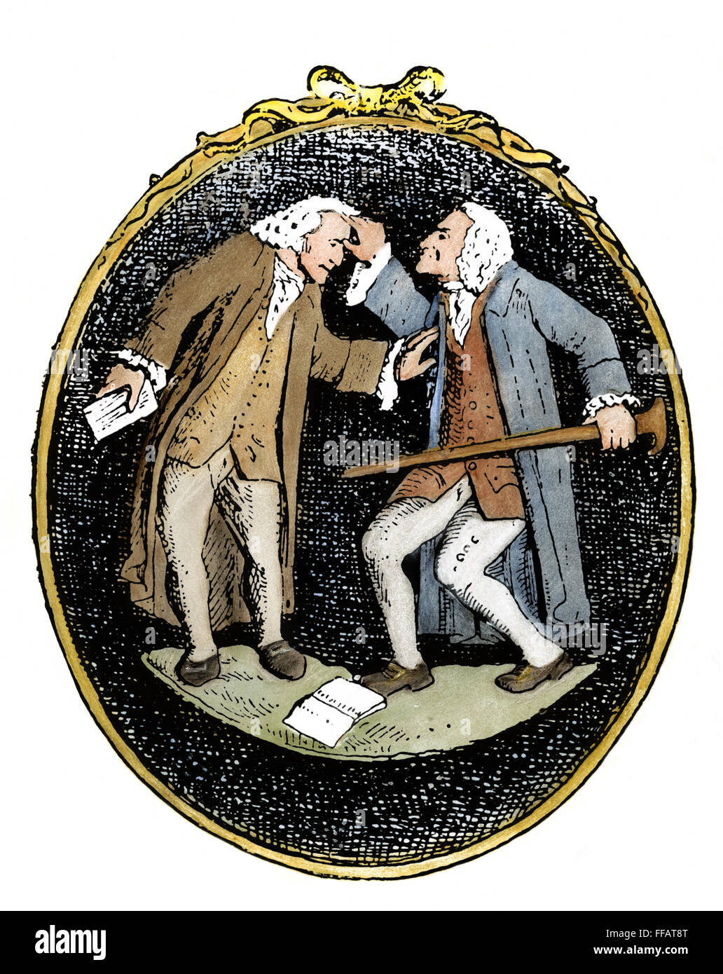 VOLTAIRE & ROUSSEAU. /nJean-Jacques Rousseau (1712-1778), French ...