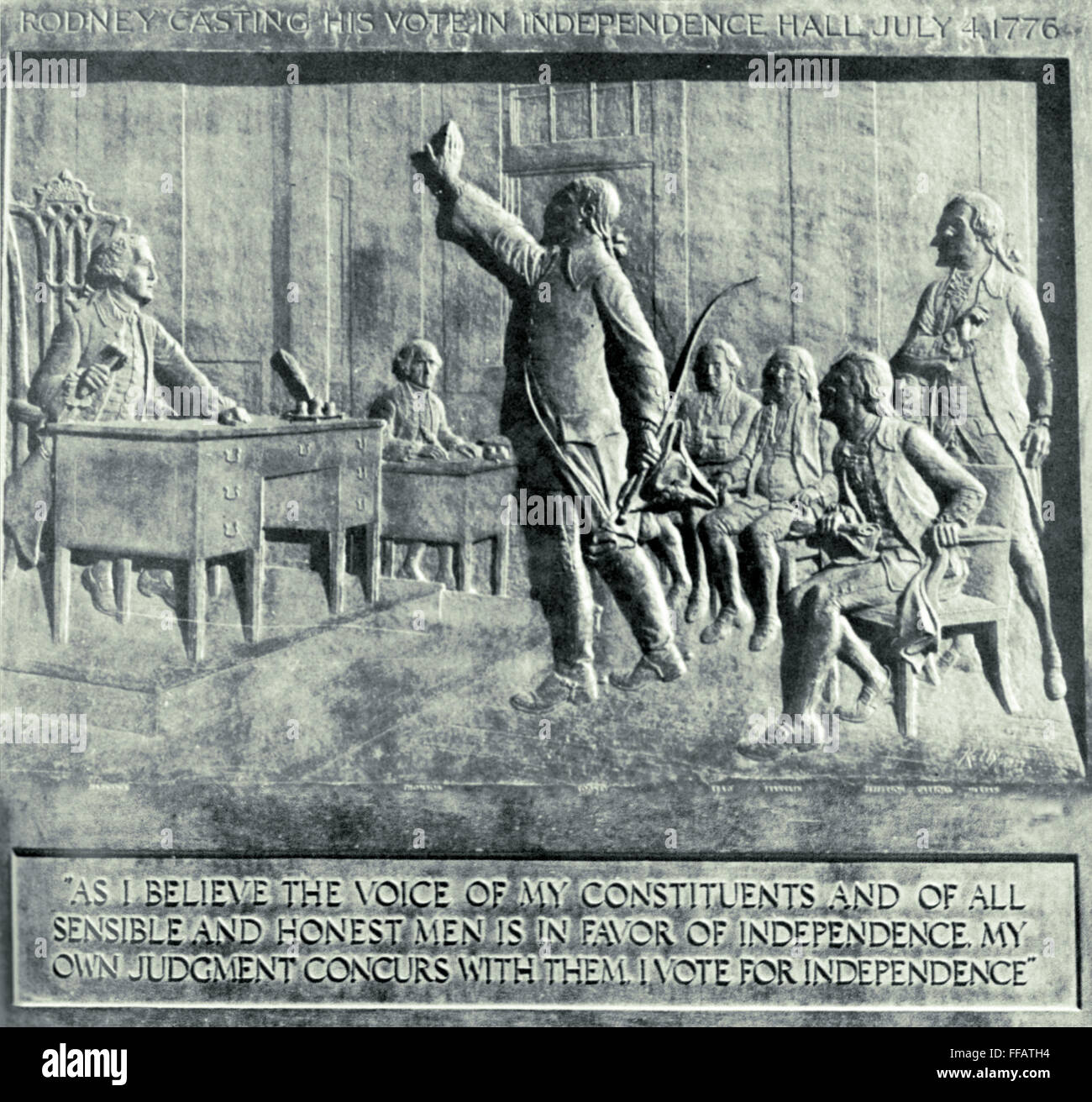 CAESAR RODNEY (1728-1784). /nAmerican Revolutionary patriot. Rodney ...