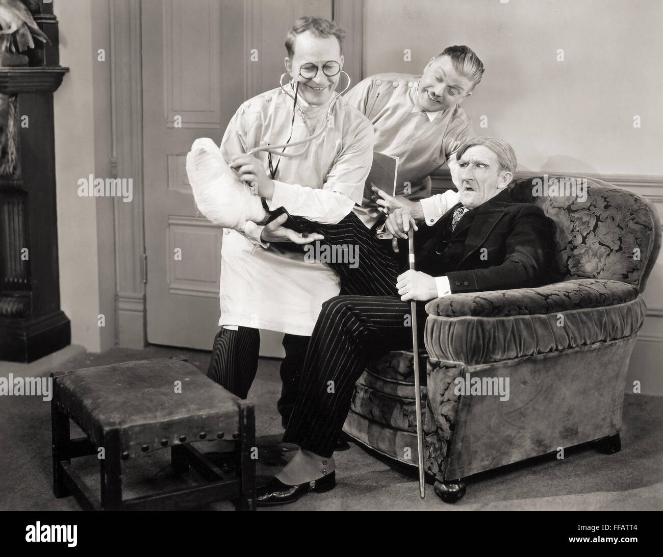 SILENT FILM STILL: DOCTOR Stock Photo - Alamy