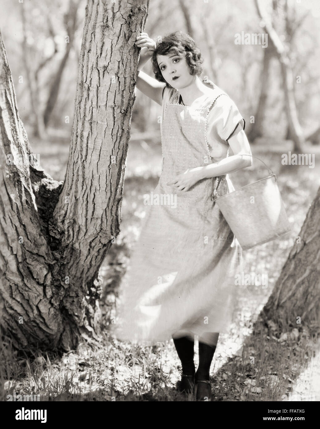 SILENT FILM STILL: WOMAN Stock Photo - Alamy