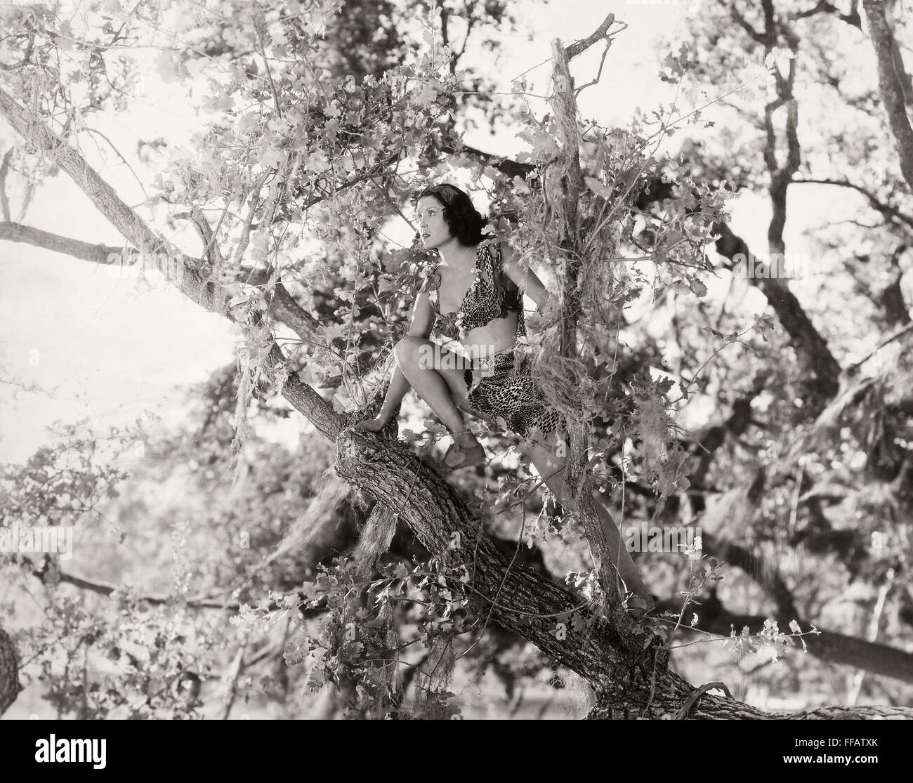FILM STILL: WOMAN. /nStill from 'So This Is Africa,' 1933 Stock Photo ...