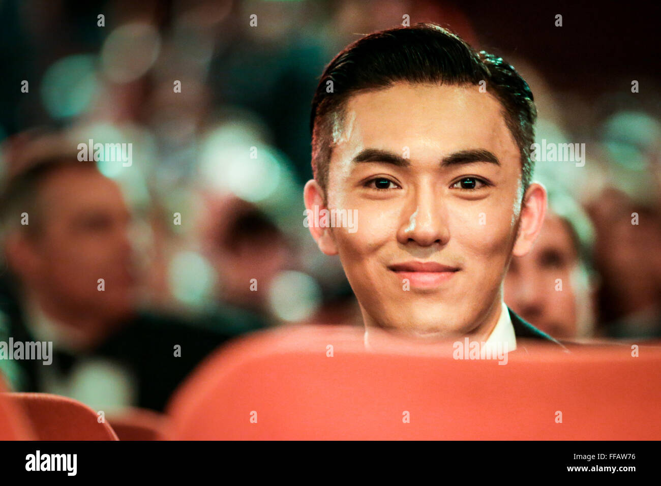 Berlin, Germany. 11th Feb, 2016. Chinese actor Wu Lipeng, cast member ...