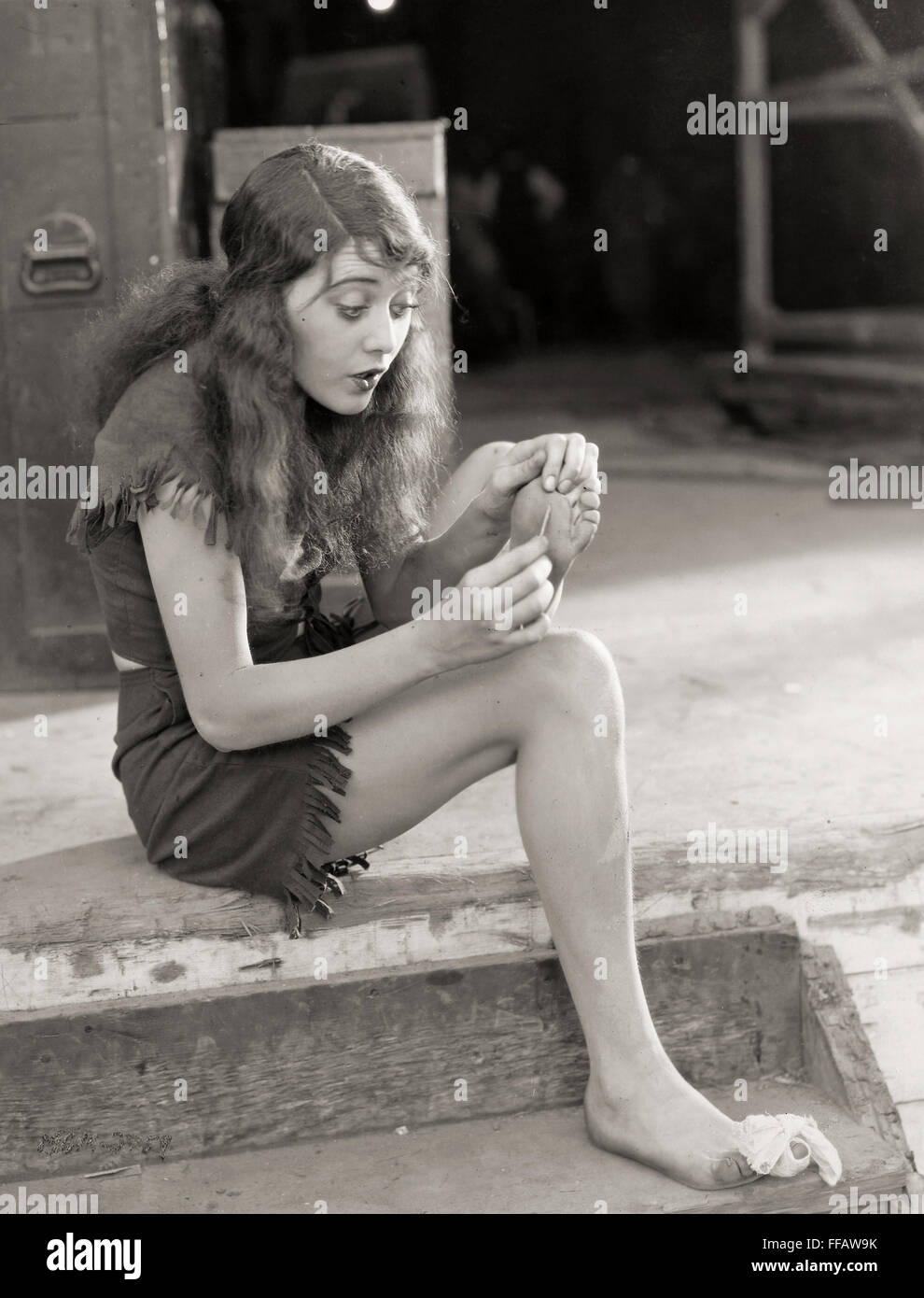 SILENT FILM STILL: WOMAN Stock Photo - Alamy