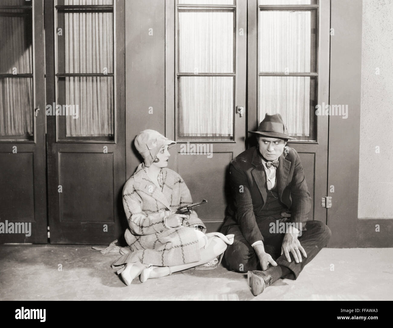 SILENT FILM STILL: GUNS Stock Photo - Alamy