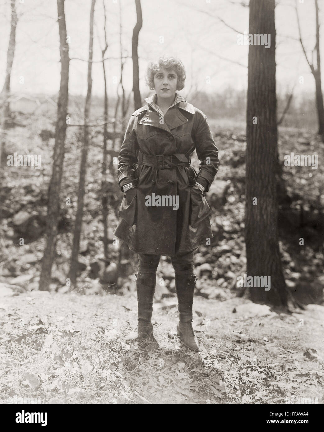 SILENT FILM STILL: WOMAN Stock Photo - Alamy