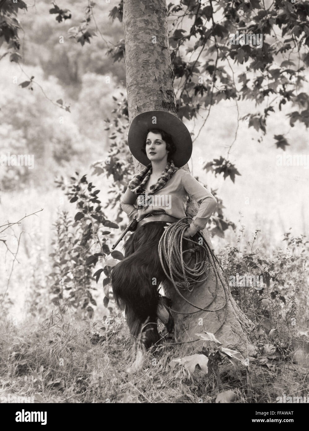SILENT FILM STILL: WOMAN Stock Photo - Alamy